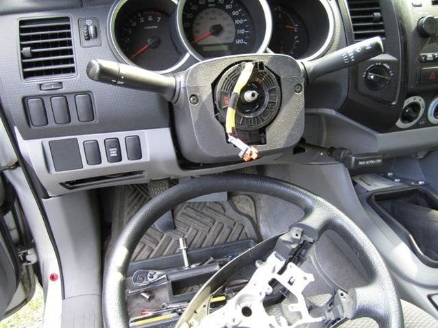How To Replace A Clock Spring | For: 2005-2015 Toyota Tacoma ...