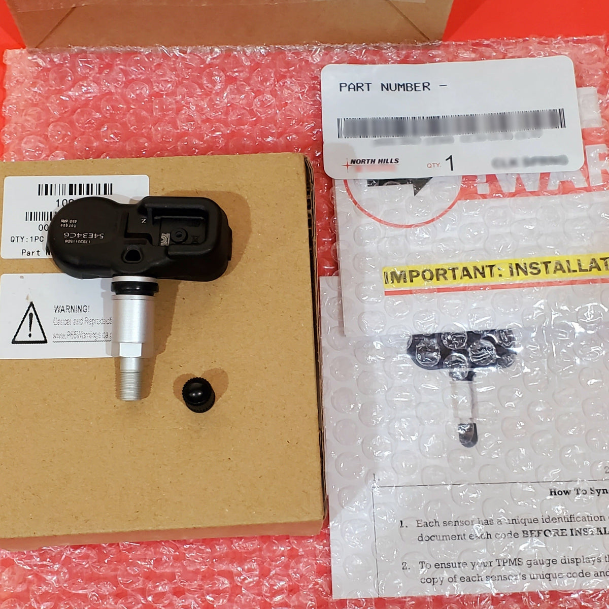 New | QX70 2014-2015 | TPMS | For Infiniti | Tire Pressure Sensor ...
