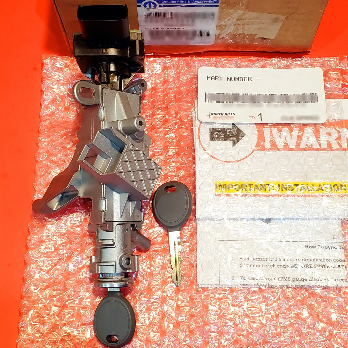 New | For 2007-2012 Caliber OEM | Dodge | Ignition Switch Assembly ...