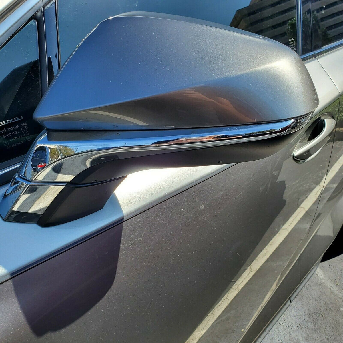New | 2018-2021 NX200t | Grey/Gray | Driver | Lexus | Side View Mirror ...