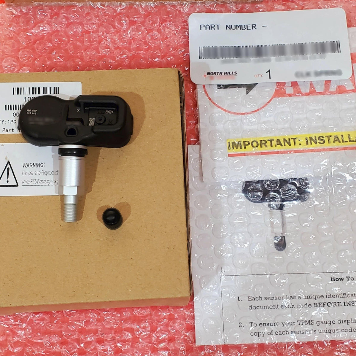 New | OE# 42607-47010 | TPMS | Toyota/Lexus | 42607 47010 | 4260747010 ...