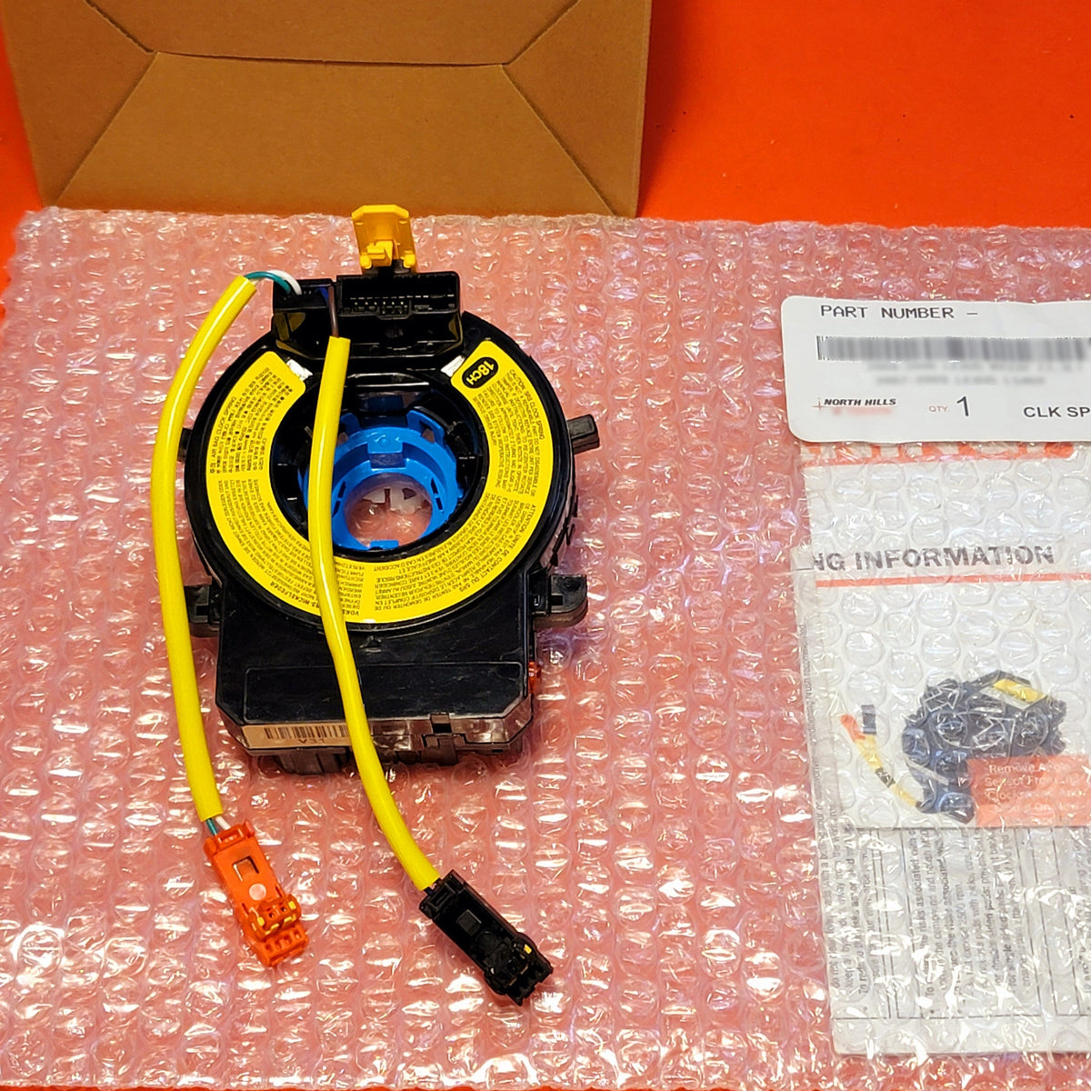 New | OE# 93490-1U380 | Clock Spring | Kia/Hyundai | OVERNIGHT SHIPPING ...