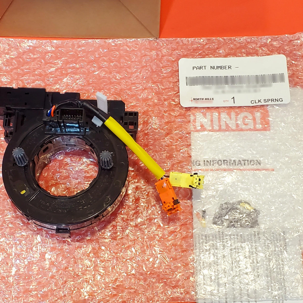 New | 2019-2020 For Yaris | Clock Spring | Toyota | OVERNIGHT SHIPPING ...