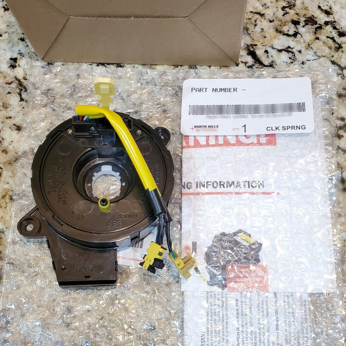 New | 2002-2004 Grand Cherokee | Clock spring | OVERNIGHT SHIPPING ...