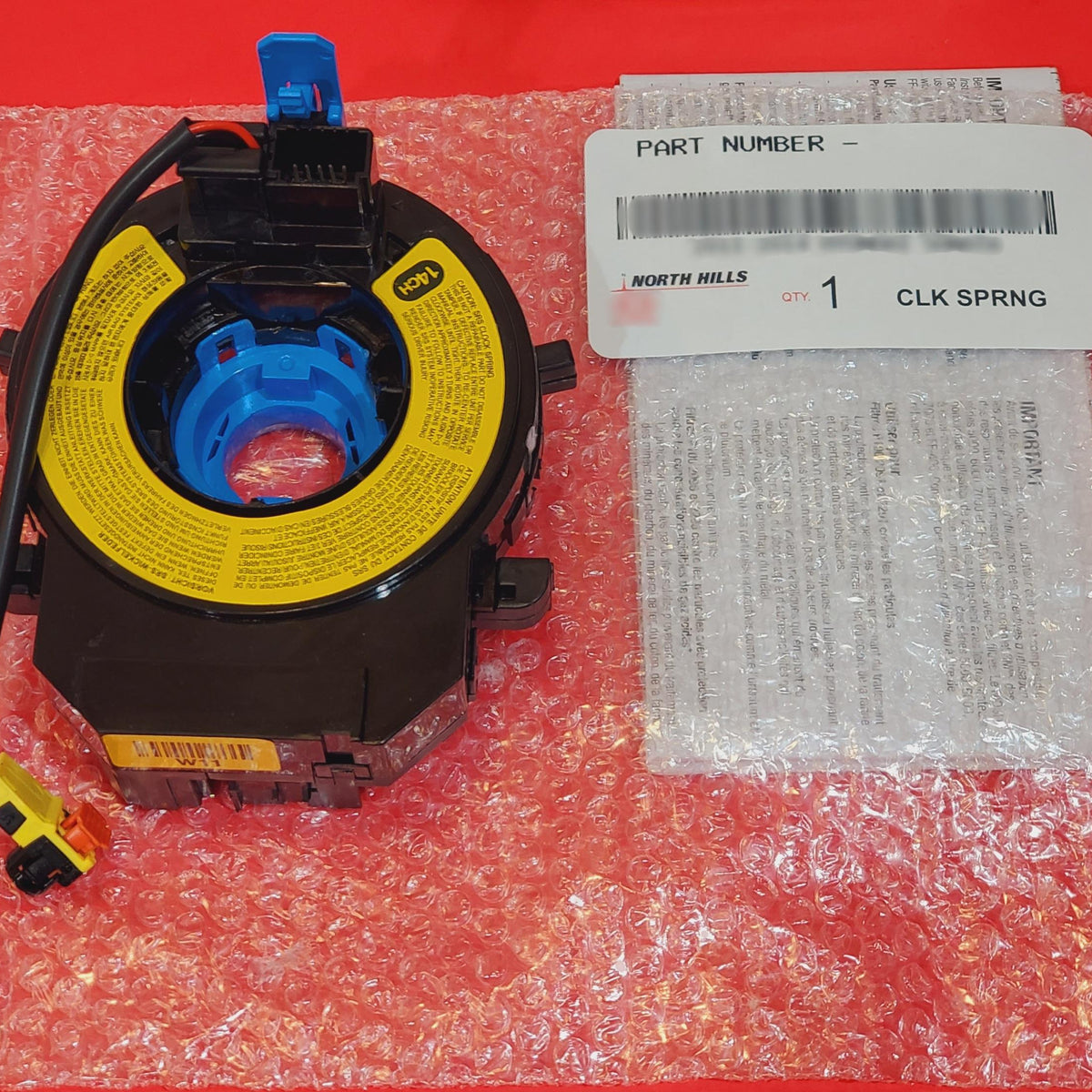 New | OE# 93490-1W110 | Kia/Hyundai | Clock Spring | OVERNIGHT SHIPPING ...