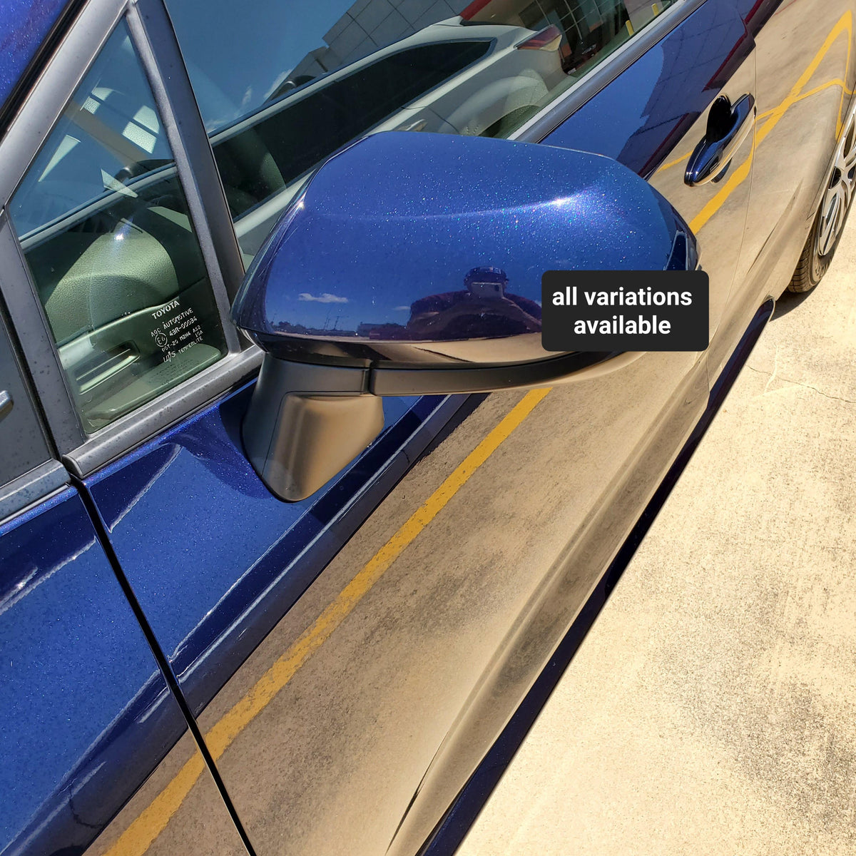 New | Corolla 2019-2022 | Blue print | Driver | Toyota | Side View Mir ...