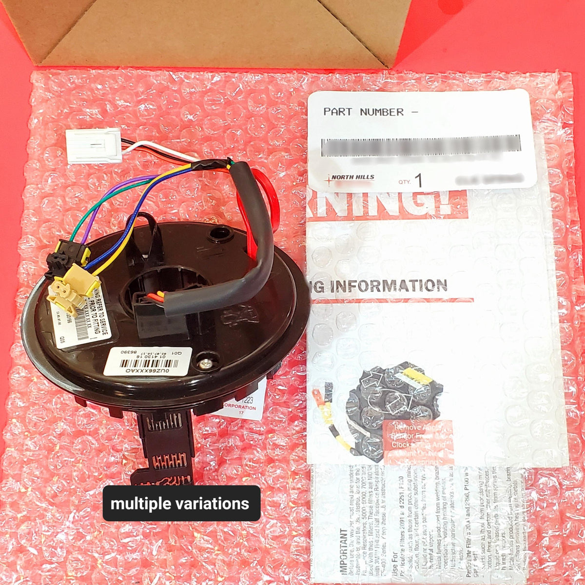 New | 2006-2010 Dodge Charger | Clock Spring | Overnight Shipping ...